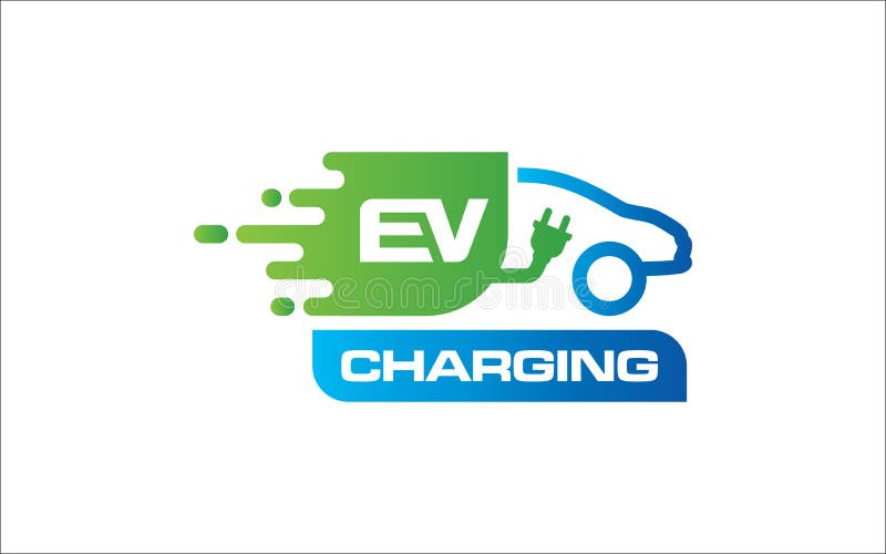 Electric Car Charging Logo