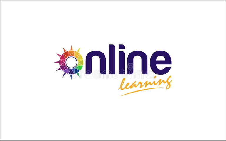 Illustration Vector Graphic of Modern Online Learning Logo Design ...