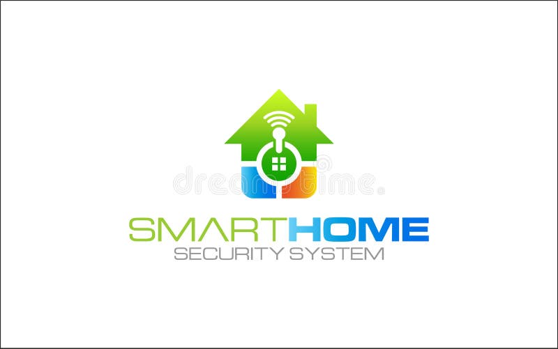 Illustration Vector Graphic of Modern Smart Home Technology Logo Design ...