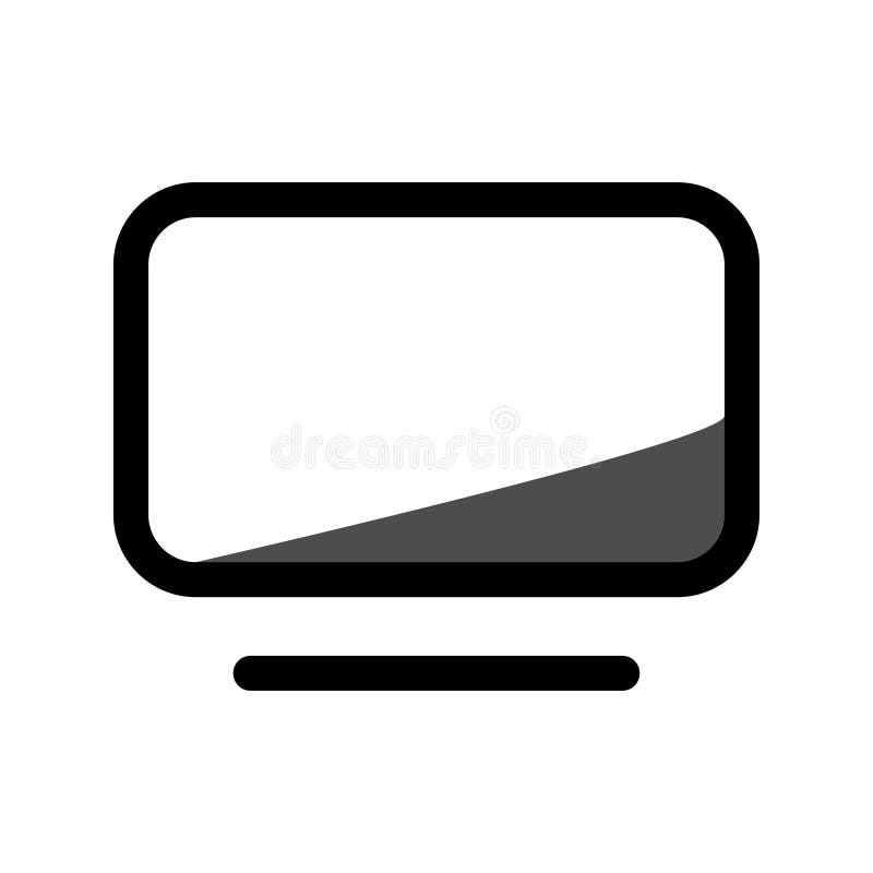 Illustration Vector Graphic of Monitor Icon Stock Vector - Illustration ...