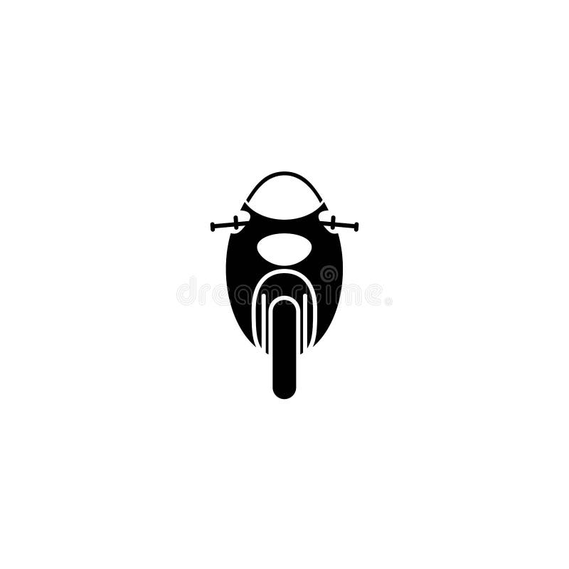 Motorcycle Icon, Symbol Template Vector Stock Vector - Illustration of ...
