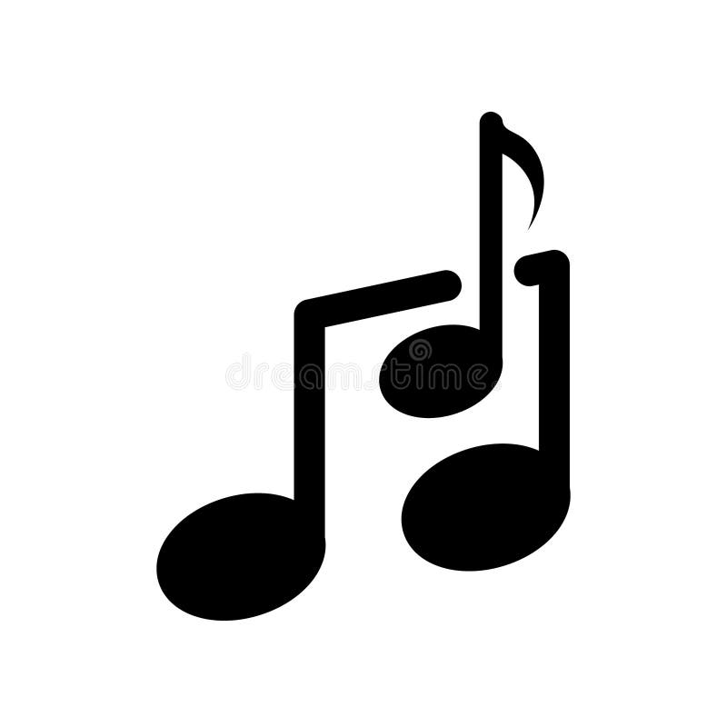 Music icon template stock vector. Illustration of clef - 250377622