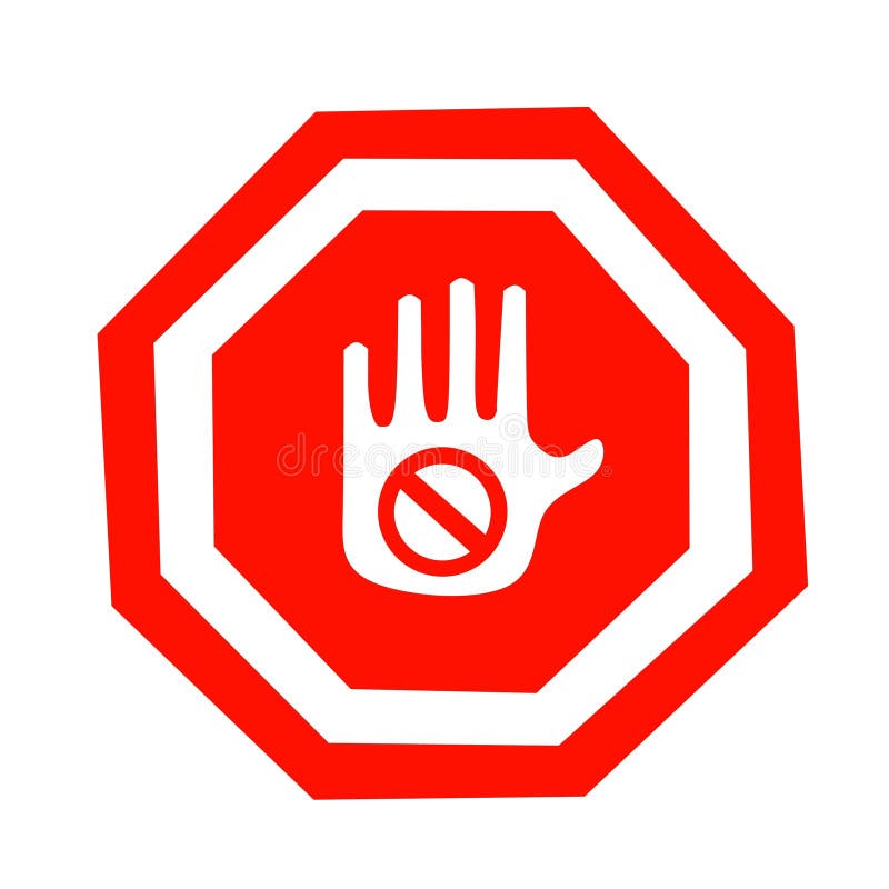 Illustration Vector Graphic of No Entry Stock Illustration ...