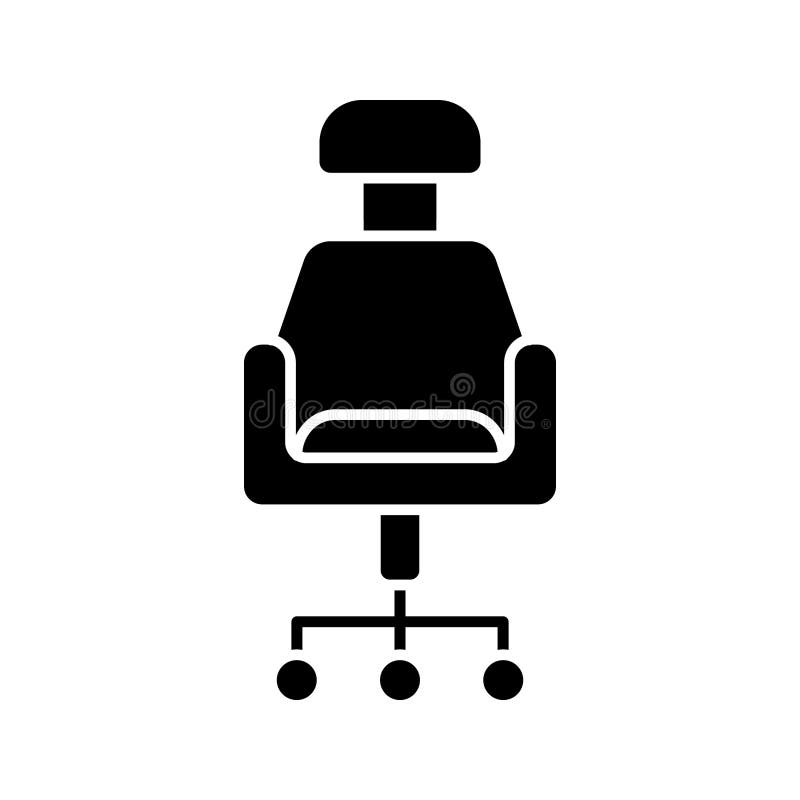 Illustration Vector Graphic of Office Chair Icon Stock Vector ...