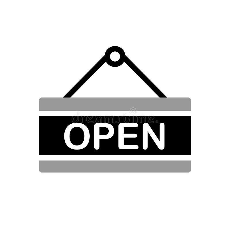 Illustration Vector Graphic of Open Tag Icon Stock Vector ...