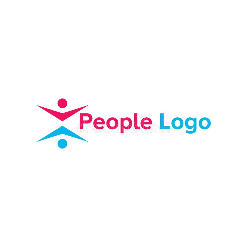 Illustration Vector Graphic of People Logo Stock Vector - Illustration ...