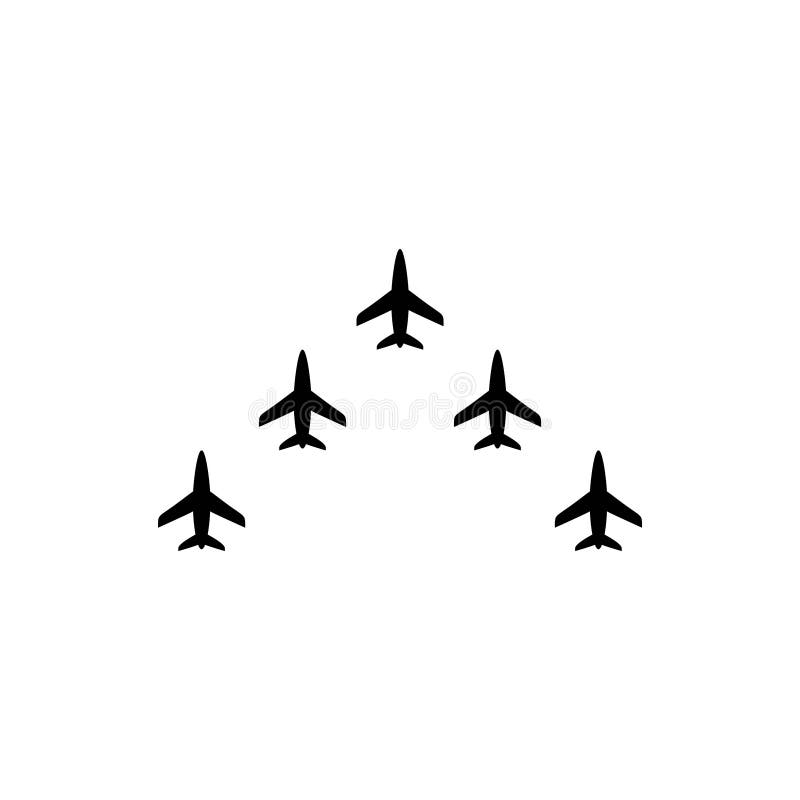 Jet Plane Formation Stock Illustrations – 199 Jet Plane Formation Stock ...