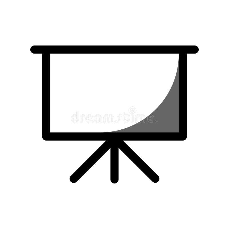 Illustration Vector Graphic of Presentation Board Icon Stock Vector ...