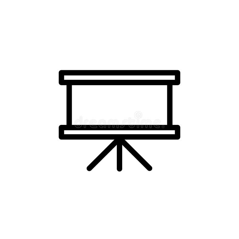 Illustration Vector Graphic of Presentation Board Stock Vector ...