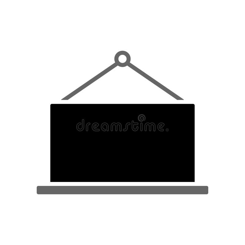 Illustration Vector Graphic of Presentation Board Icon Stock Vector ...