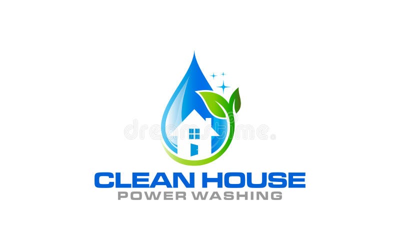 Illustration Vector Graphic of Pressure Power Clean Wash Logo Design ...