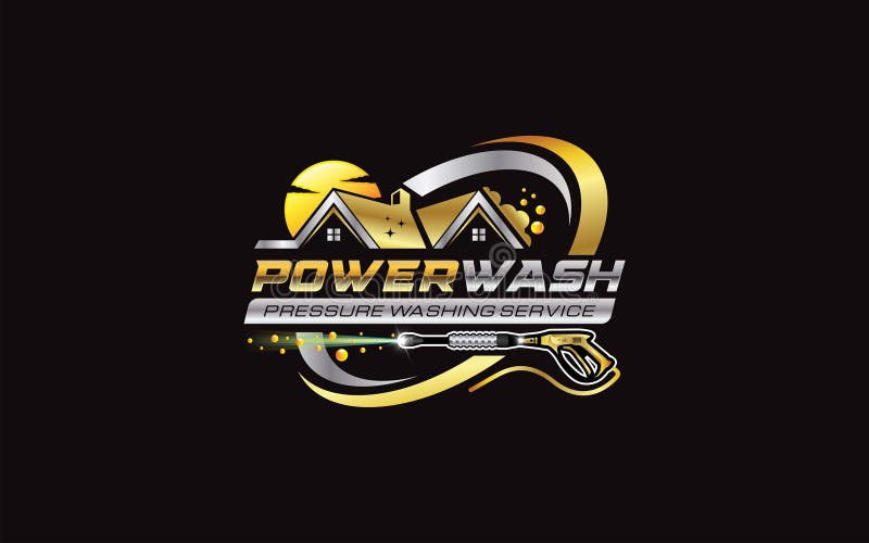 Illustration Vector Graphic of Pressure Power Wash Service Logo Design ...