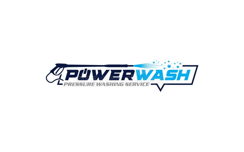 Illustration Vector Graphic of Pressure Power Wash Service Logo Design ...