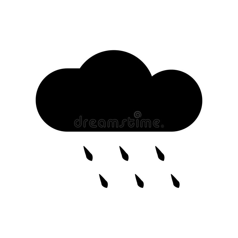 Illustration Vector Graphic of Rain Icon Stock Vector - Illustration of ...