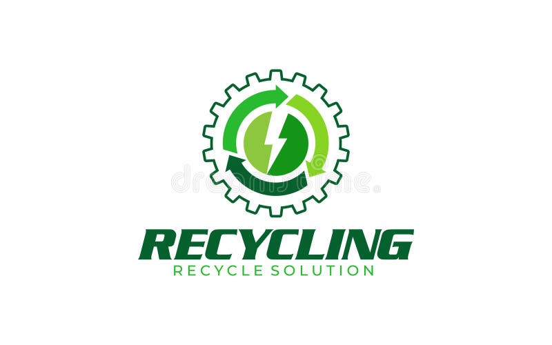 Illustration Vector Graphic of Recycle Solution, Eco Green Recycling ...