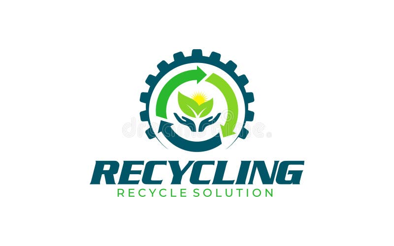 Illustration Vector Graphic of Recycle Solution, Eco Green Recycling ...