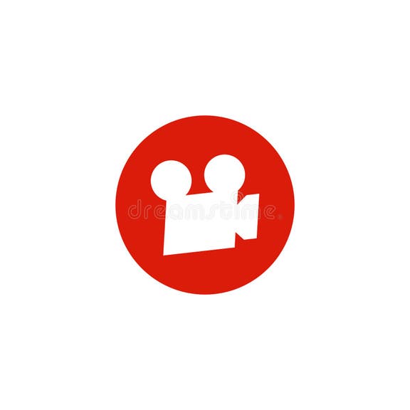 Illustration Vector Graphic of Red Circle Camera Logo Stock Vector ...