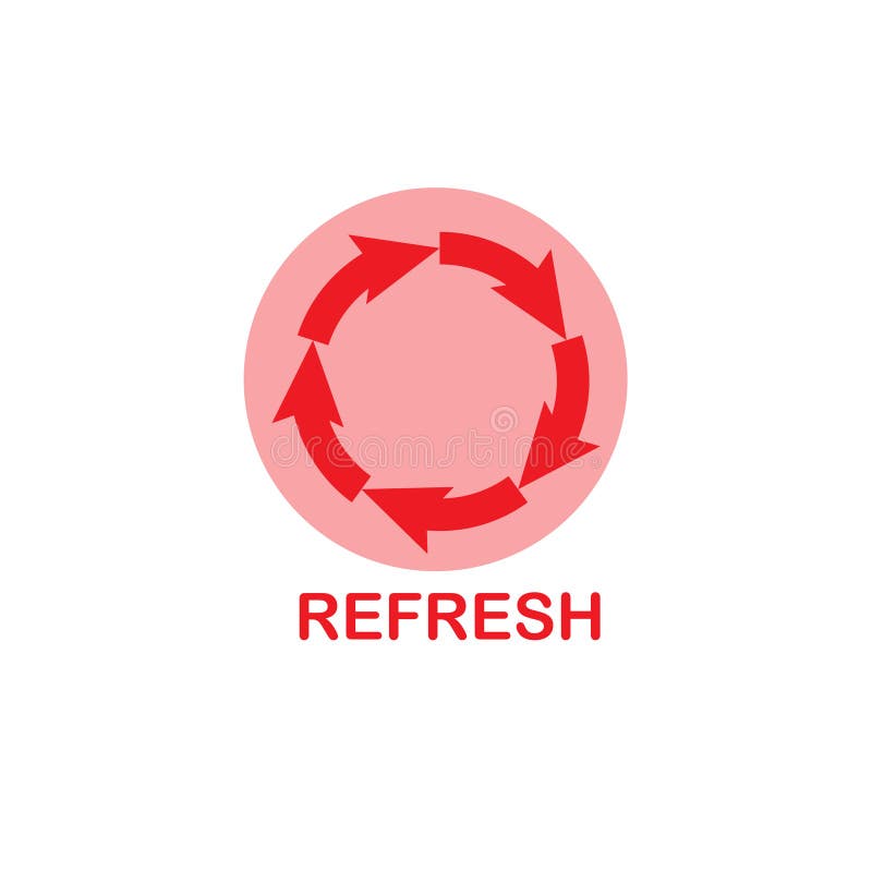 Illustration Vector Graphic of Refresh Icon Template Stock Vector ...