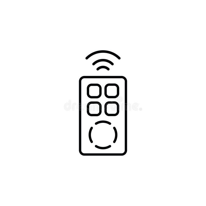 Illustration Vector Graphic of Remote Control Icon Stock Vector ...