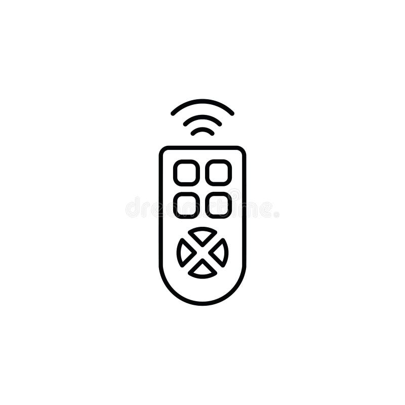 Illustration Vector Graphic of Remote Control Icon Stock Vector ...