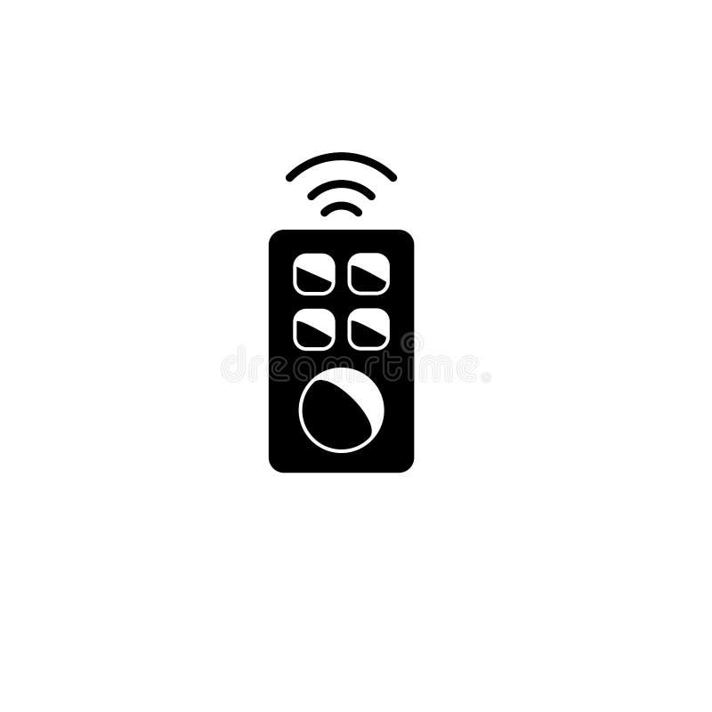 Illustration Vector Graphic of Remote Control Icon Template Stock ...
