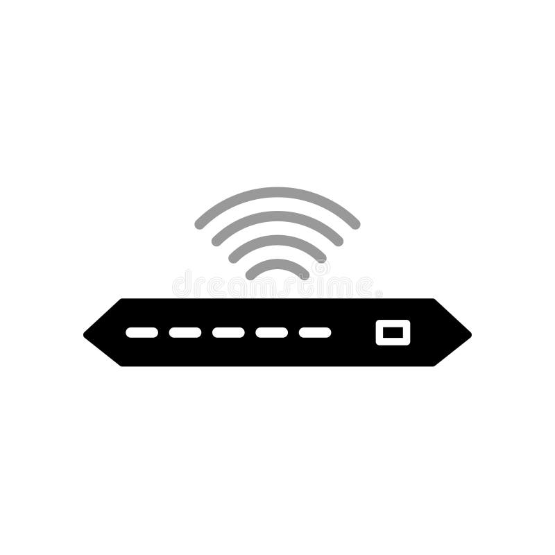 Illustration Vector Graphic of Router Icon Stock Vector - Illustration ...