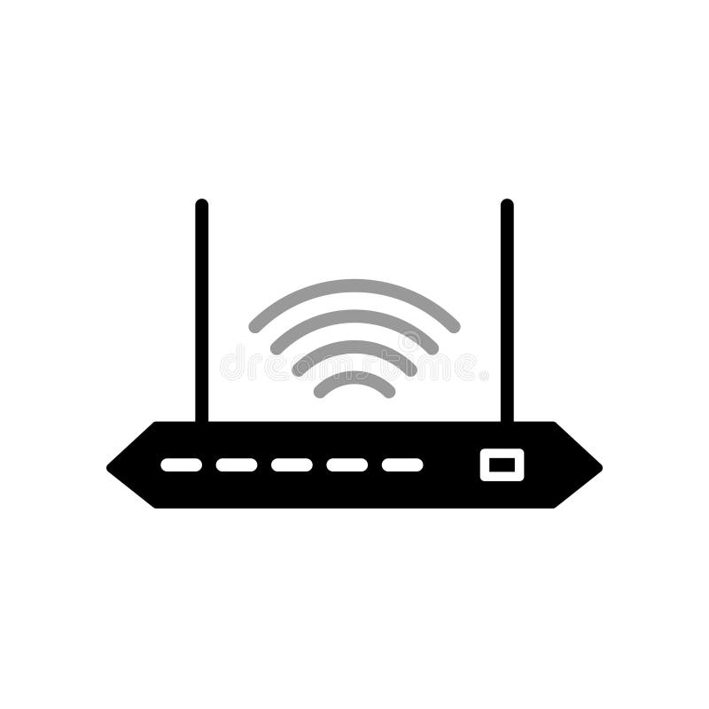 Illustration Vector Graphic of Router Icon Stock Vector - Illustration ...