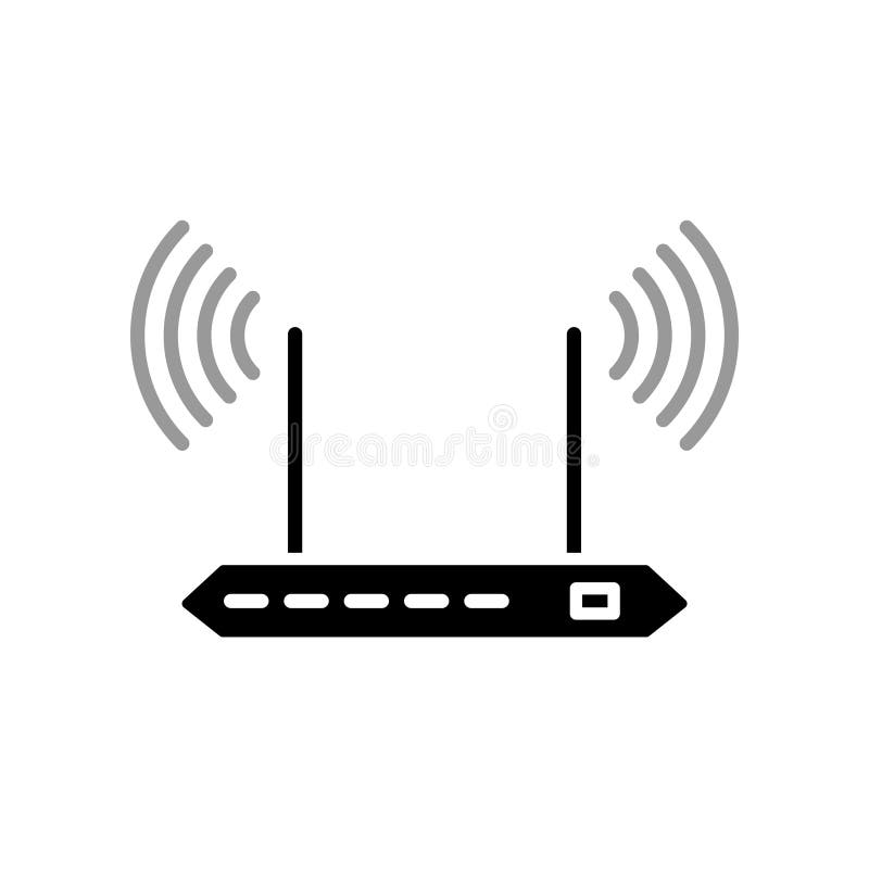Illustration Vector Graphic of Router Icon Stock Vector - Illustration ...