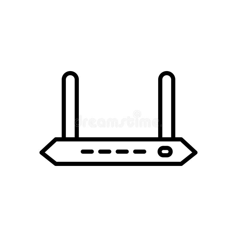 Illustration Vector Graphic of Router Icon Stock Vector - Illustration ...