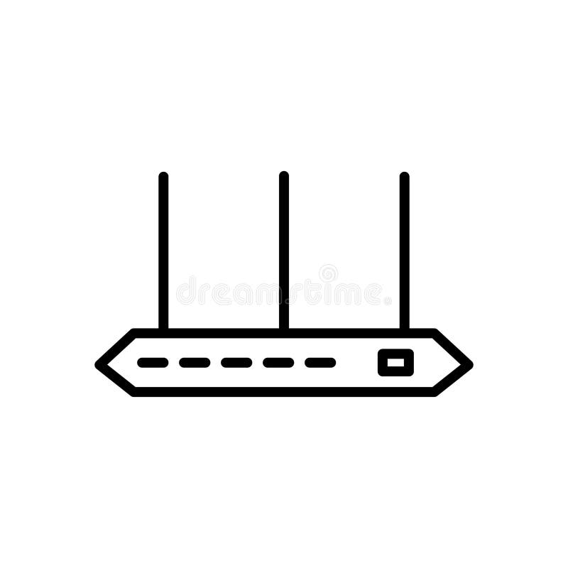 Illustration Vector Graphic of Router Icon Stock Vector - Illustration ...