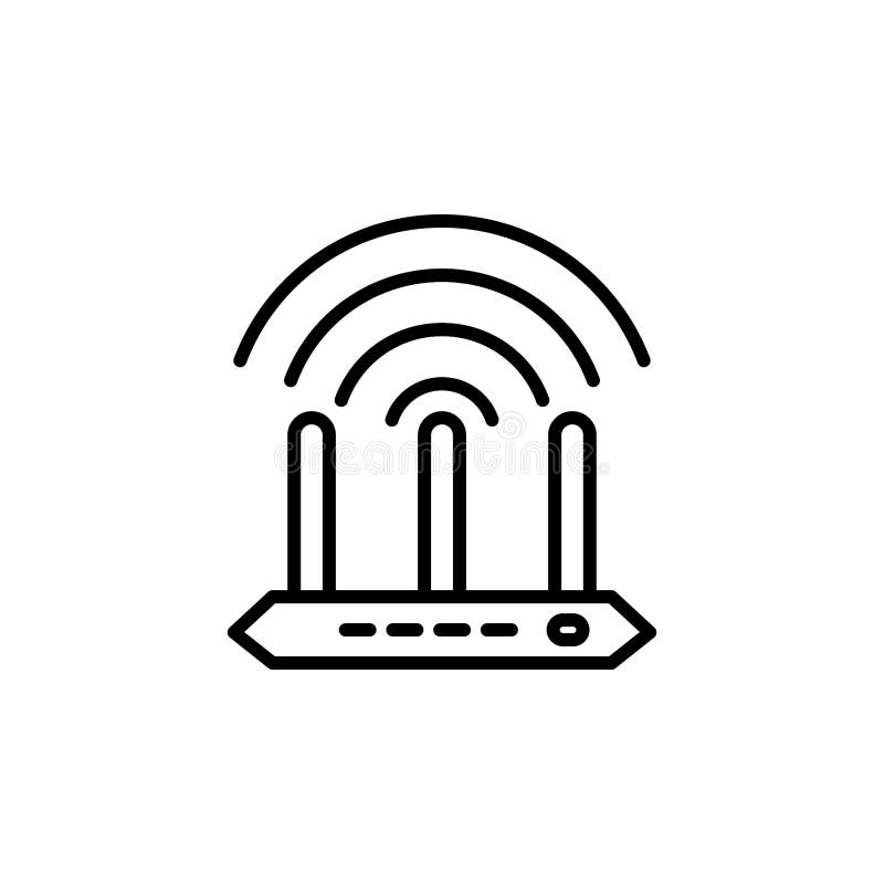 Illustration Vector Graphic of Router Icon Stock Vector - Illustration ...
