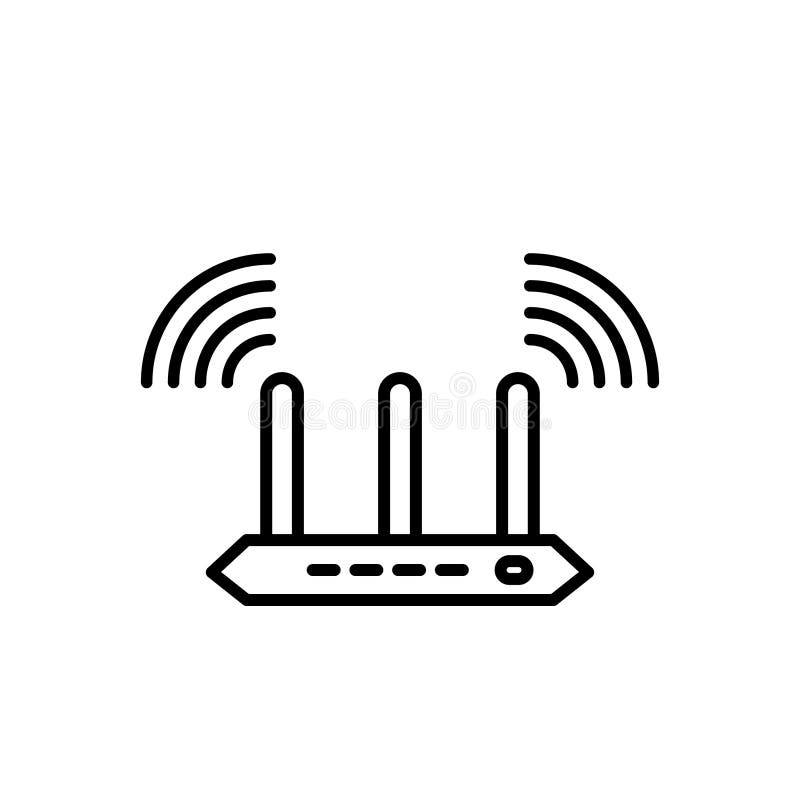 Illustration Vector Graphic of Router Icon Stock Vector - Illustration ...