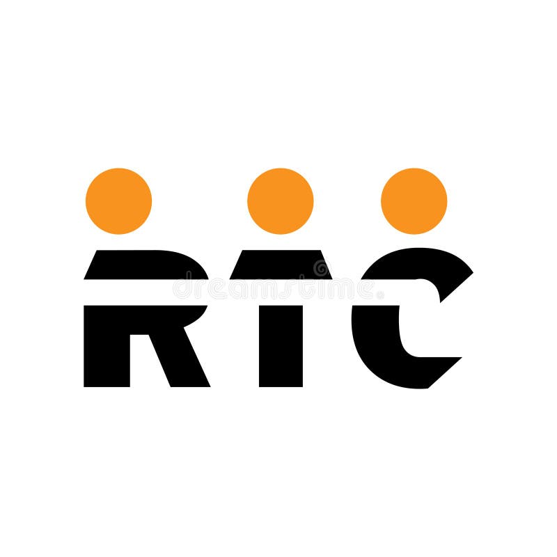 Illustration Vector Graphic of RTC Logo Stock Vector - Illustration of ...