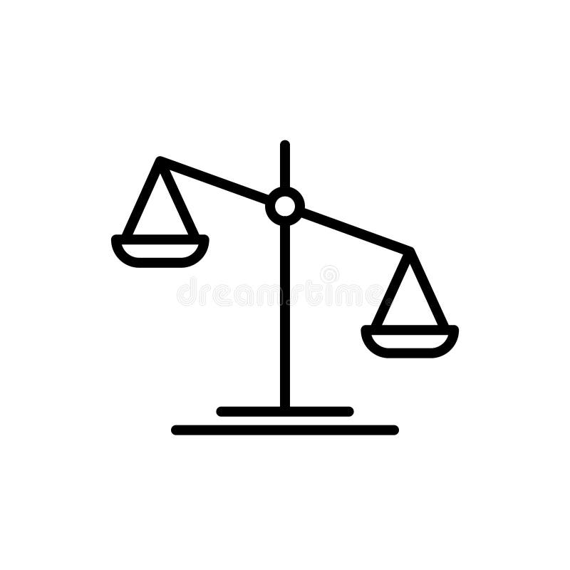 Illustration Vector Graphic of Scale Icon Template Stock Vector ...