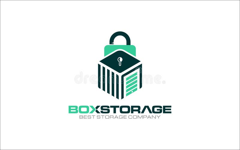 Illustration Vector Graphic of Self Storage Company Logo Design ...