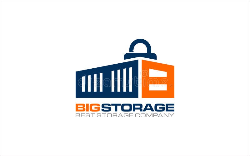 Illustration Vector Graphic of Self Storage Company Logo Design ...
