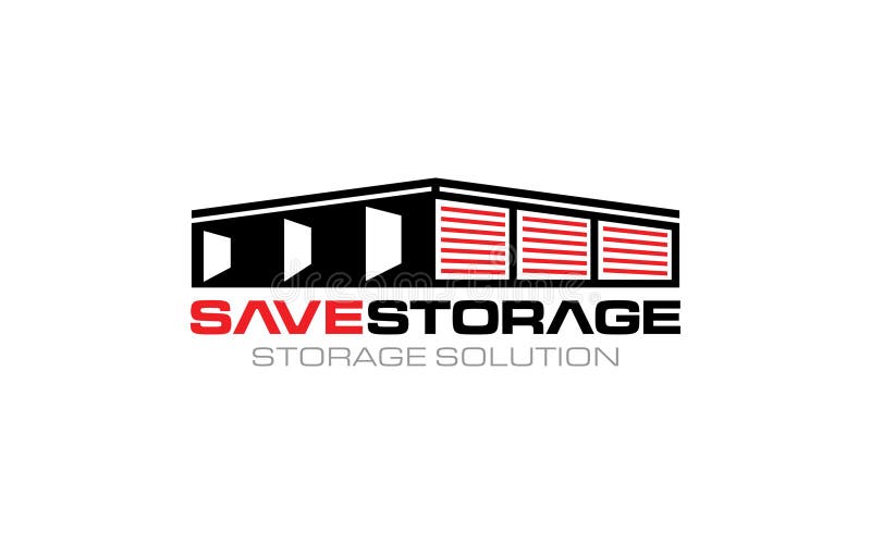 Storage Building Unit Logo Stock Illustrations – 227 Storage Building ...