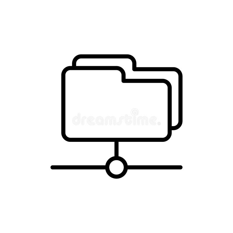 Server Icon, Illustration Design Template Stock Vector - Illustration ...