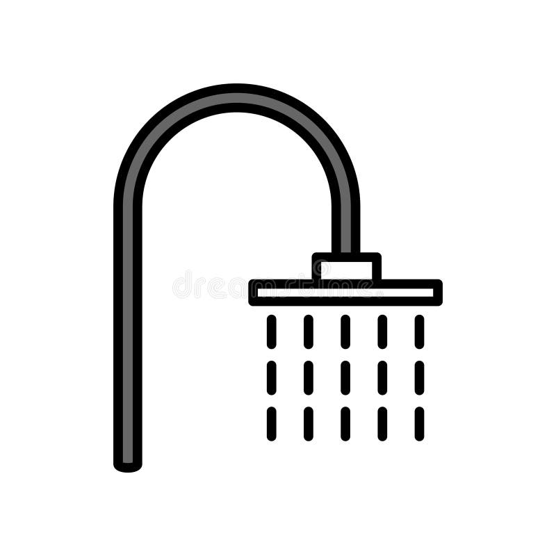 Illustration Vector Graphic of Shower Icon Stock Vector - Illustration ...