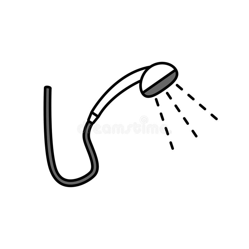 Illustration Vector Graphic of Shower Icon Stock Vector - Illustration ...