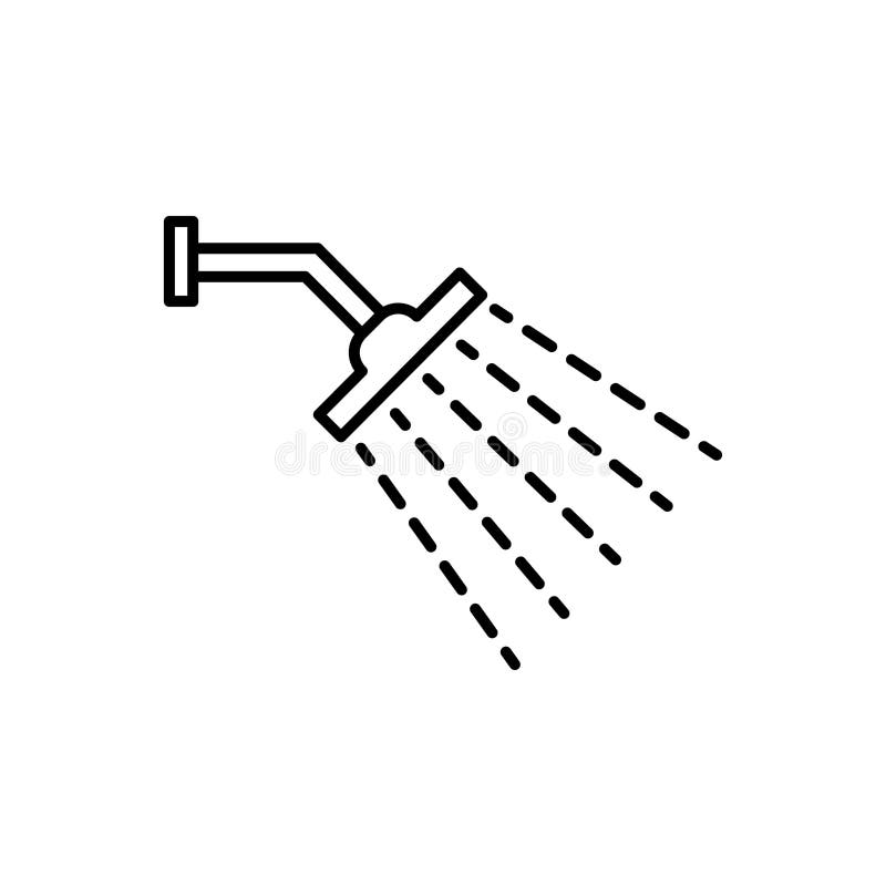 Illustration Vector Graphic of Shower Icon Stock Vector - Illustration ...