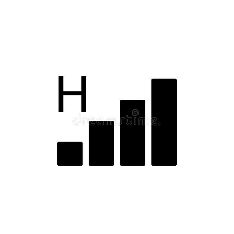 Illustration Vector Graphic of Signal Bar Icon Stock Vector ...