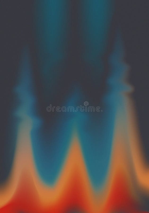 Liquid Flame Gradient Background Soft Grainy Style Wavy Vibrant High ...