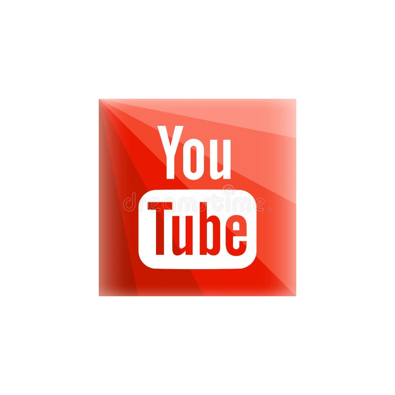 Vector Youtube Logo Social Media Icon Youtube Editorial Image ...