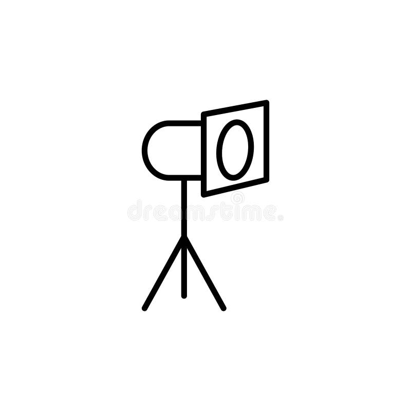 Spotlight Icon, Symbol Design Template Stock Vector - Illustration of ...