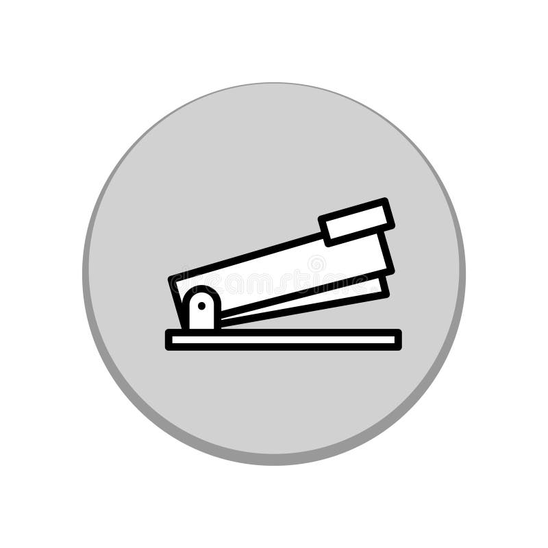 Illustration Vector Graphic of Stapler Icon Stock Vector - Illustration ...