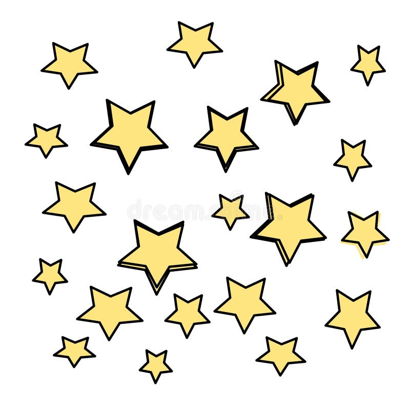 Illustration Graphic of Stars Stock Illustration - Illustration of ...