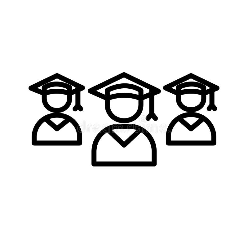 Illustration Vector Graphic of Student Icon Stock Vector - Illustration ...