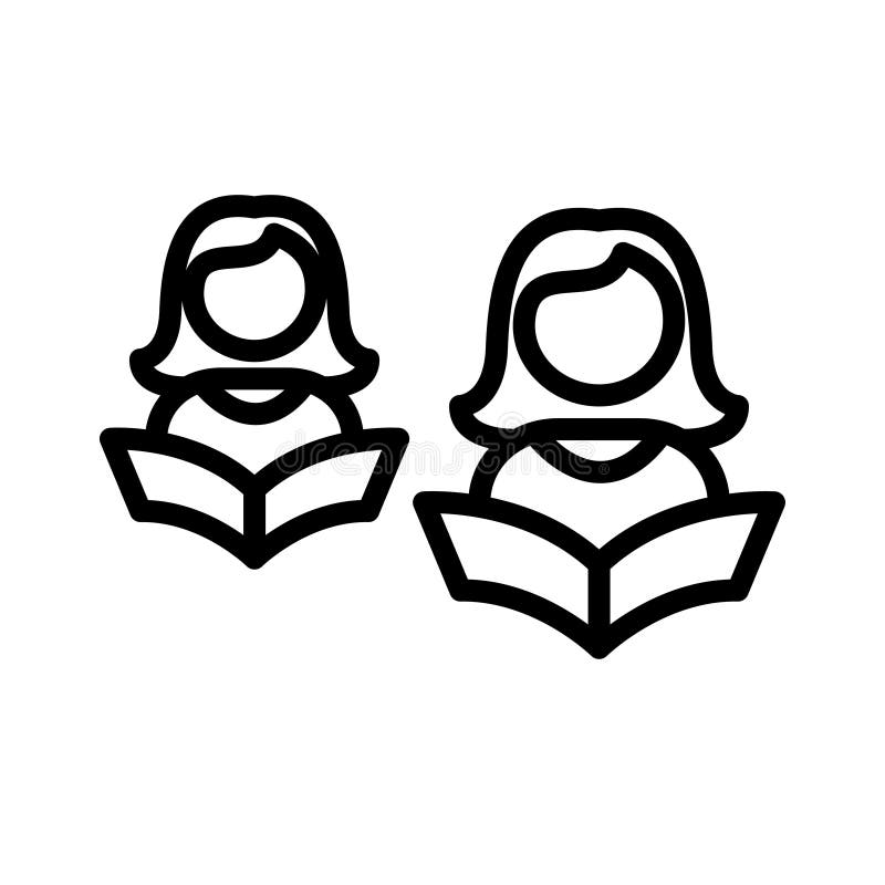 Illustration Vector Graphic of Student Icon Stock Vector - Illustration ...