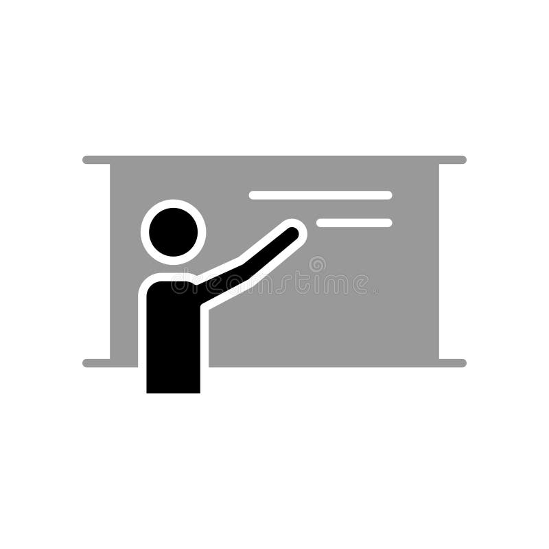 Illustration Vector Graphic of Teacher Icon Template Stock Vector ...